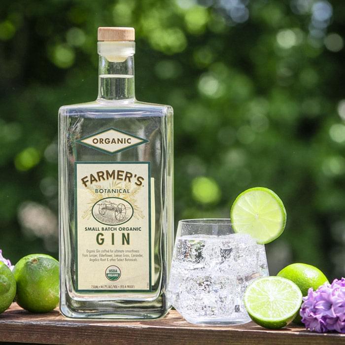 Farmer's Botanical Organic Gin | Green Bottle Co.